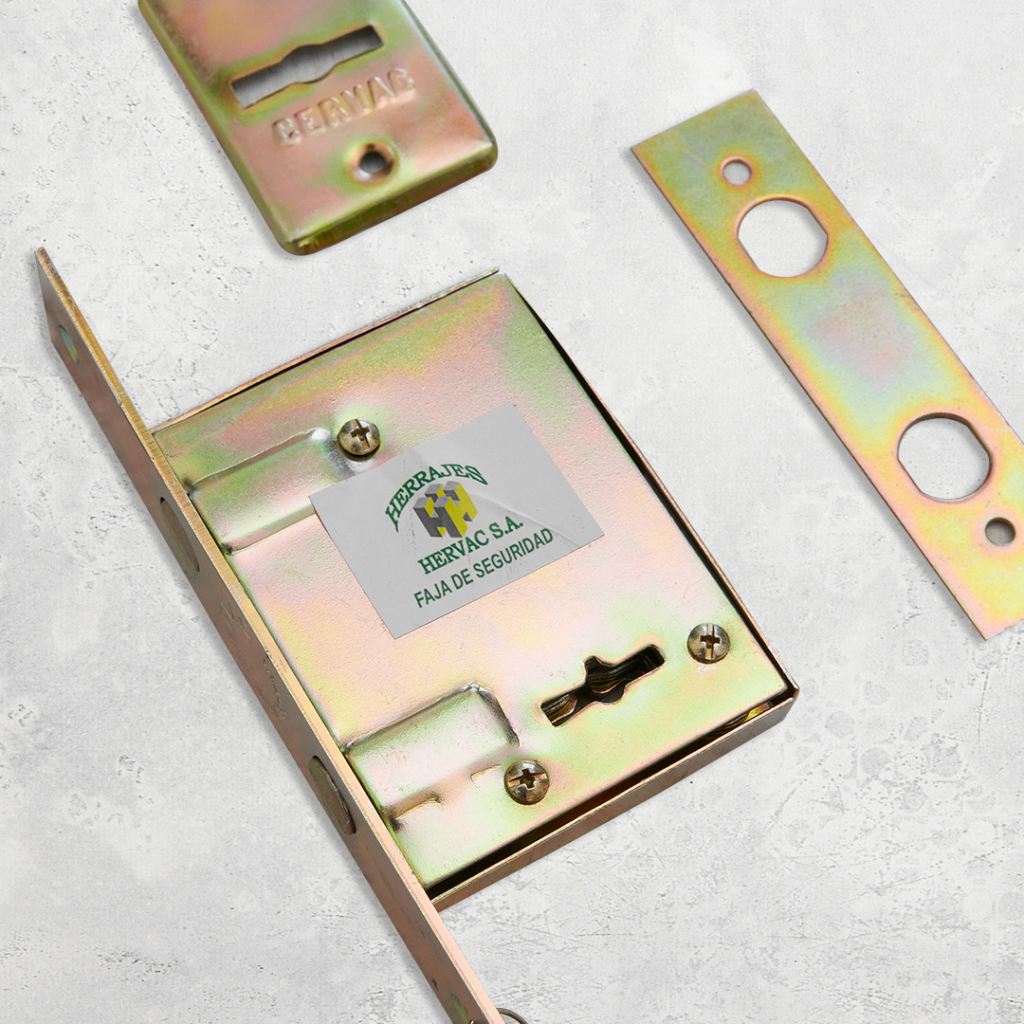 Cerrojo de Seguridad CERVAC - Doble Perno - Herrajes Hervac